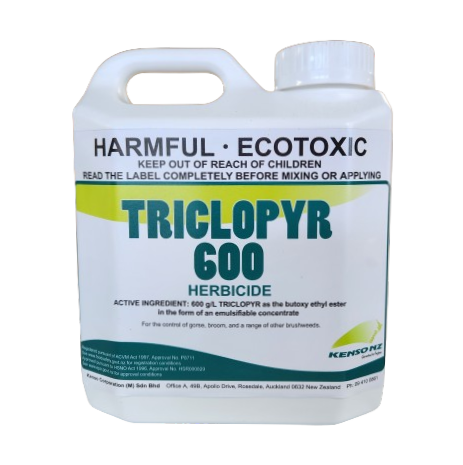 Triclopyr 600 herbicide 1L – Sprayshop