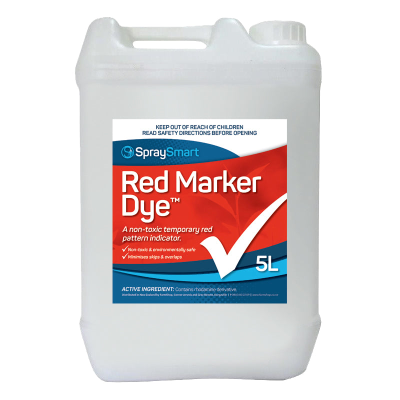 SpraySmart Red Marker Dye 5L – Sprayshop