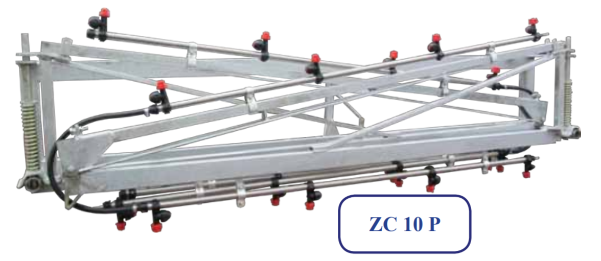 12M Manual Folding Spray Boom, shielded, – Sprayshop